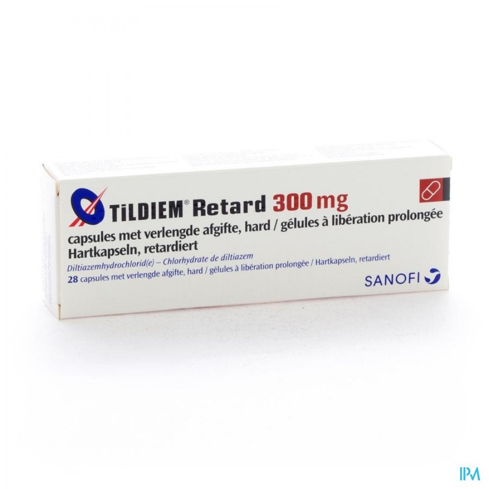 Tildiem Retard 300 Caps 28x300mg | Apotheek Vanderhaegen