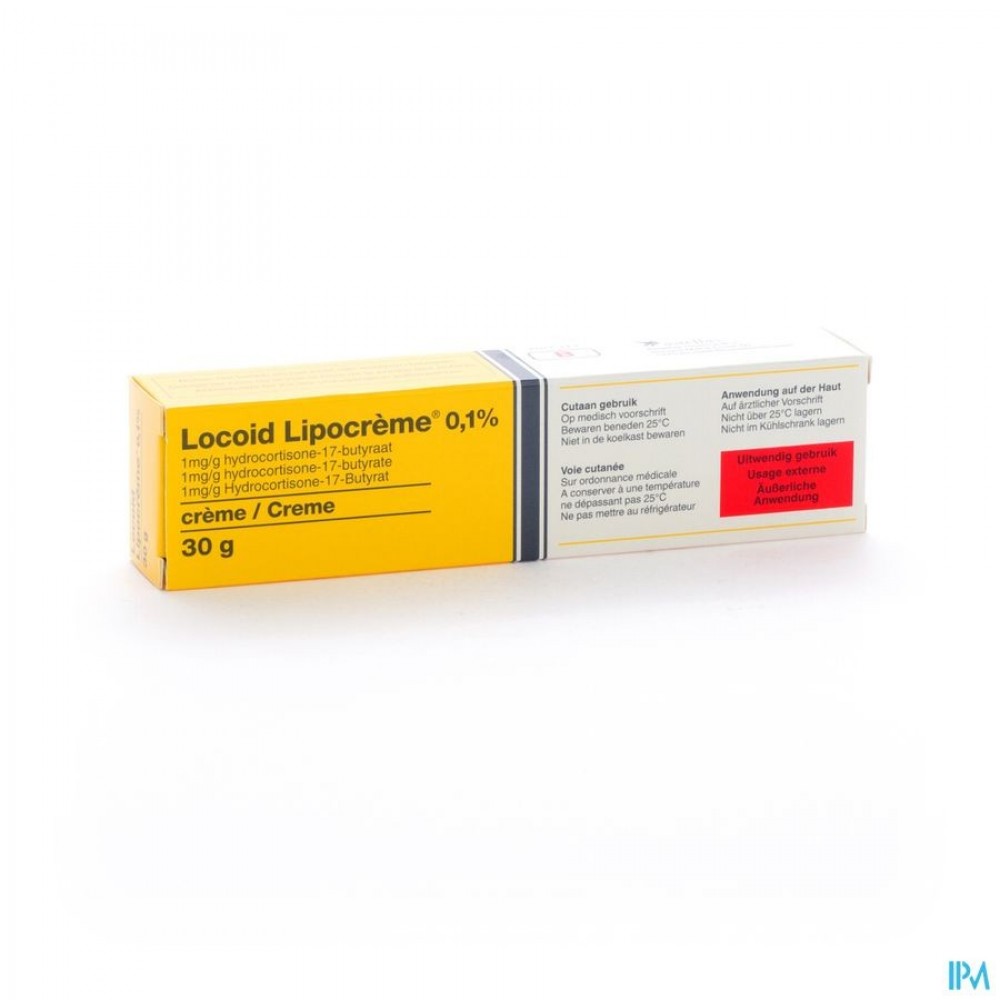 Locoid Lipocreme 0,1% 30g | Apotheek Vanderhaegen