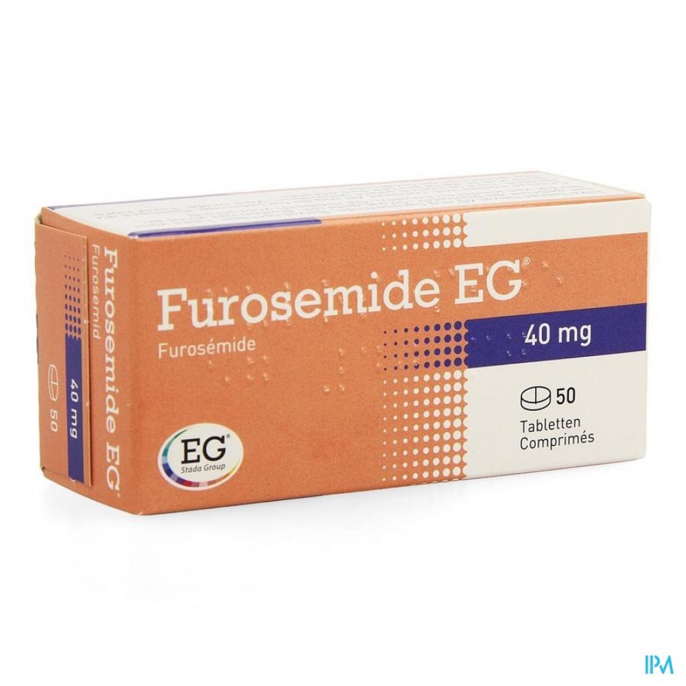 Furosemide EG Tabl 50 X 40Mg | Apotheek Vanderhaegen