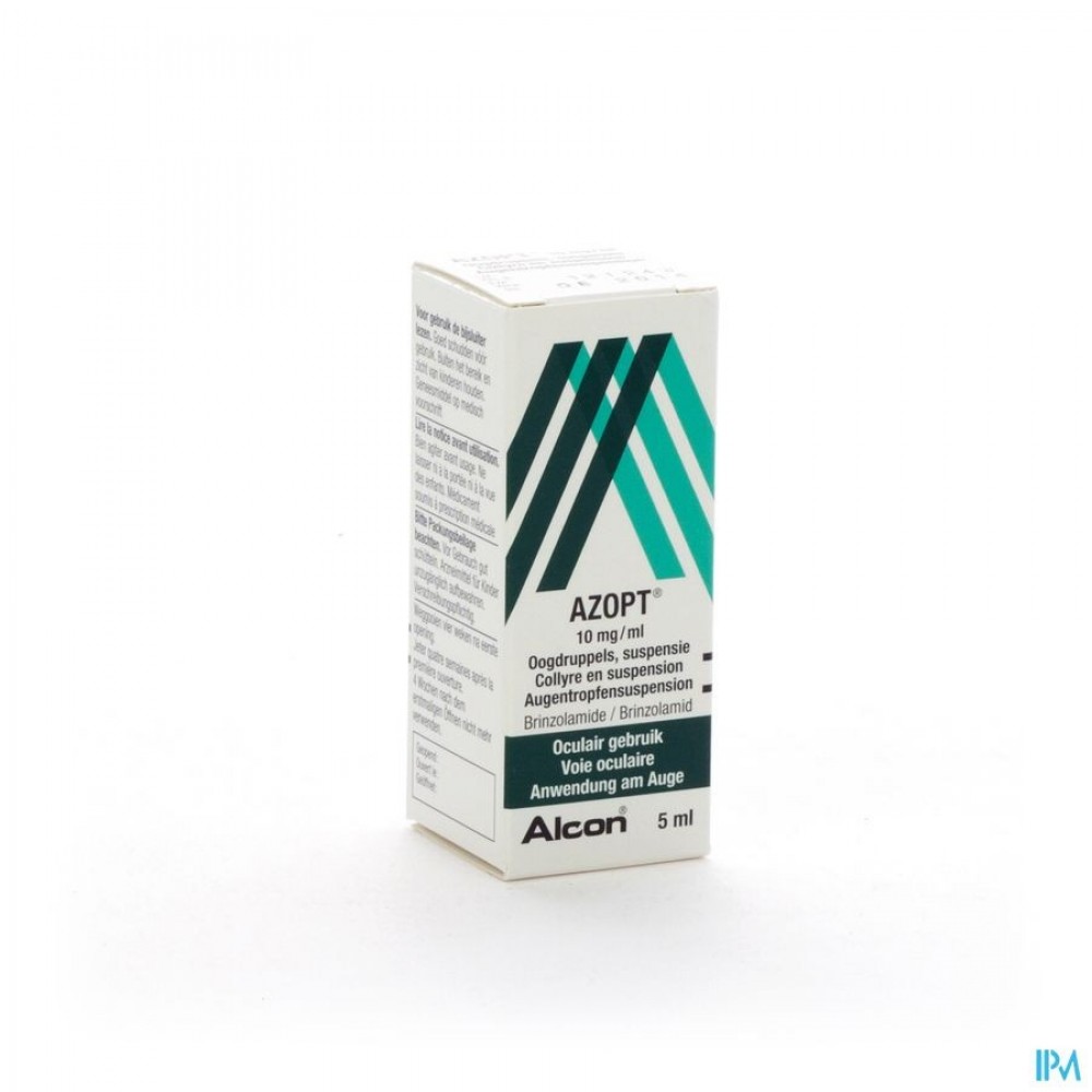 Azopt Collyre 1,0% 5ml | Apotheek Vanderhaegen