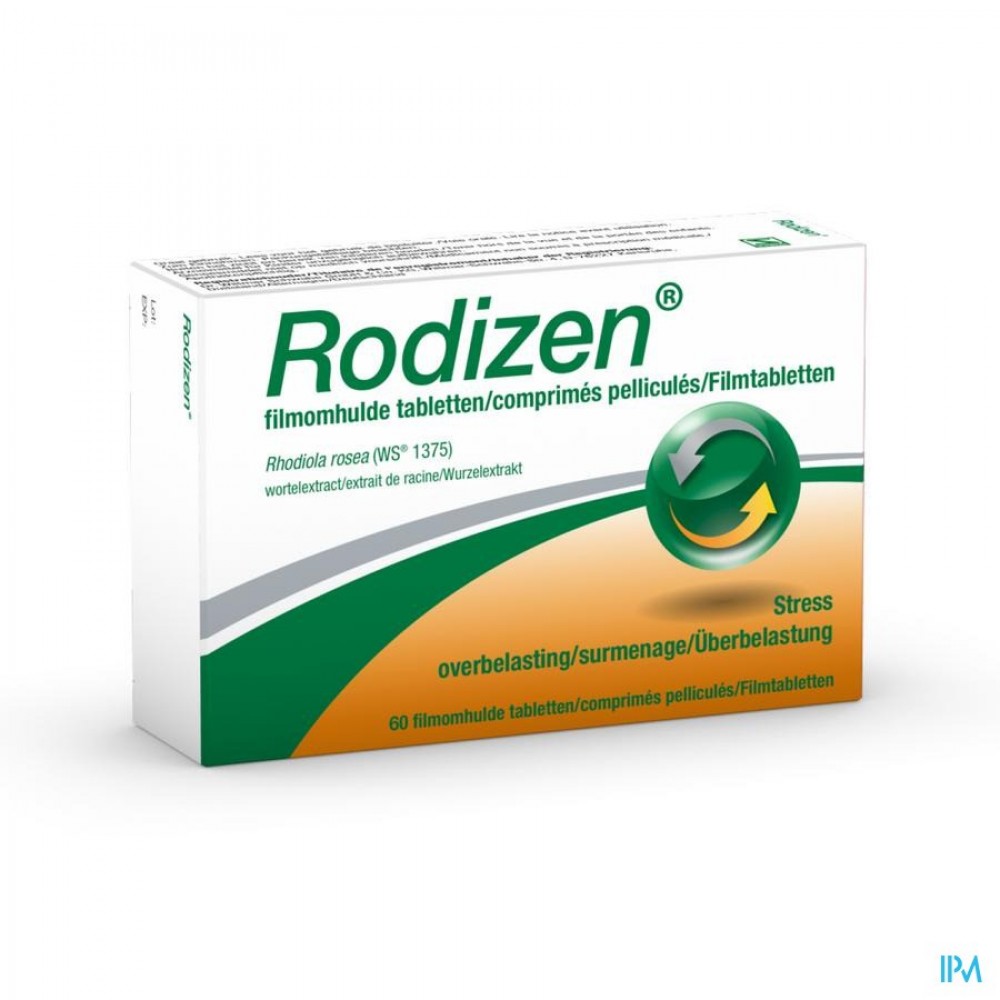 RODIZEN® 60 TABLETTEN | Apotheek Vanderhaegen