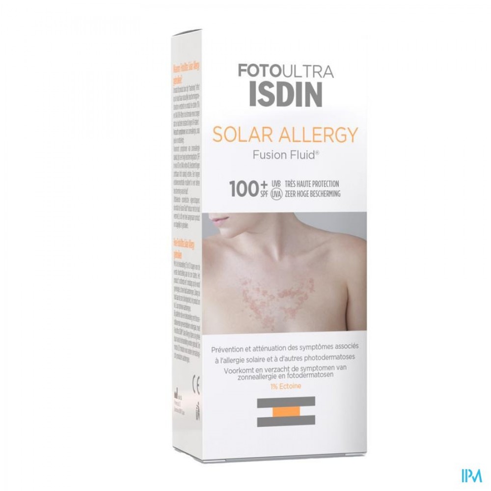 Isdin Foto Ultra Solar Allergy Ip100+ 50ml | Apotheek Vanderhaegen