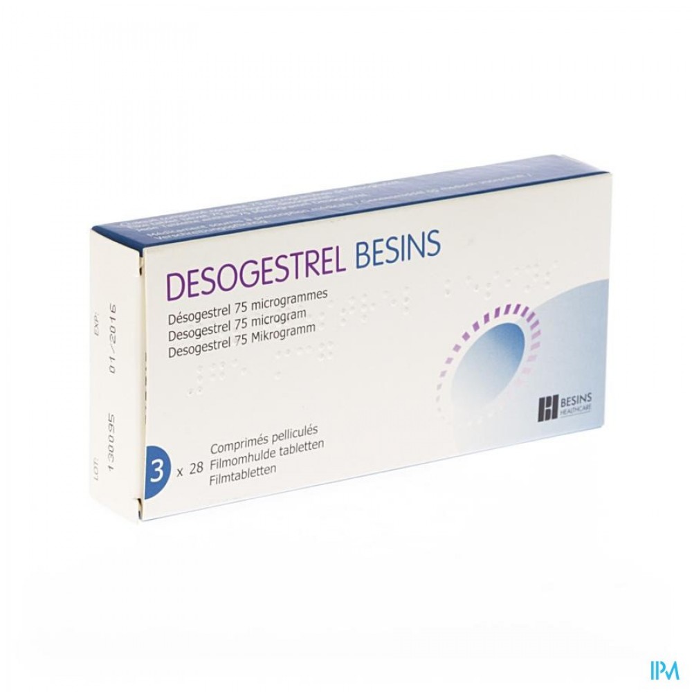 Desogestrel Omhulde Tabl 84 X 75 Mcg | Apotheek Vanderhaegen