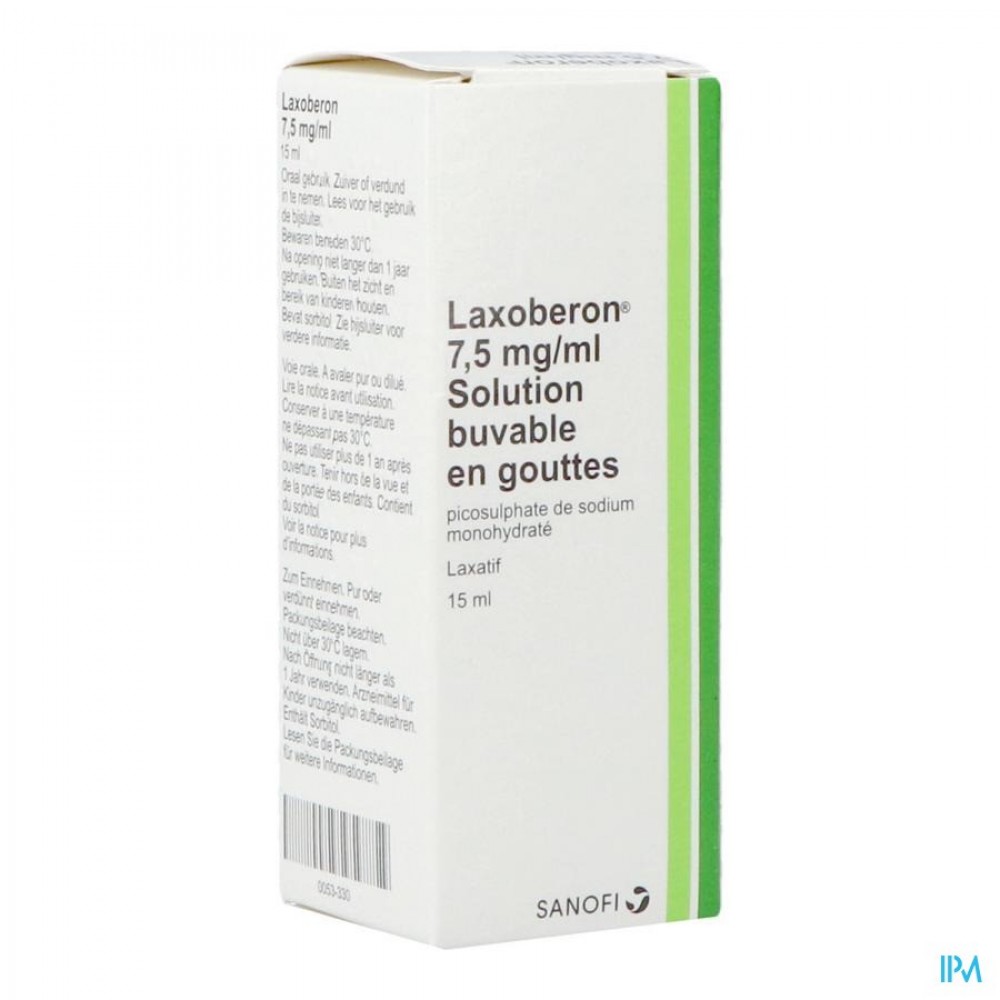 Laxoberon Gutt. 15ml | Apotheek Vanderhaegen