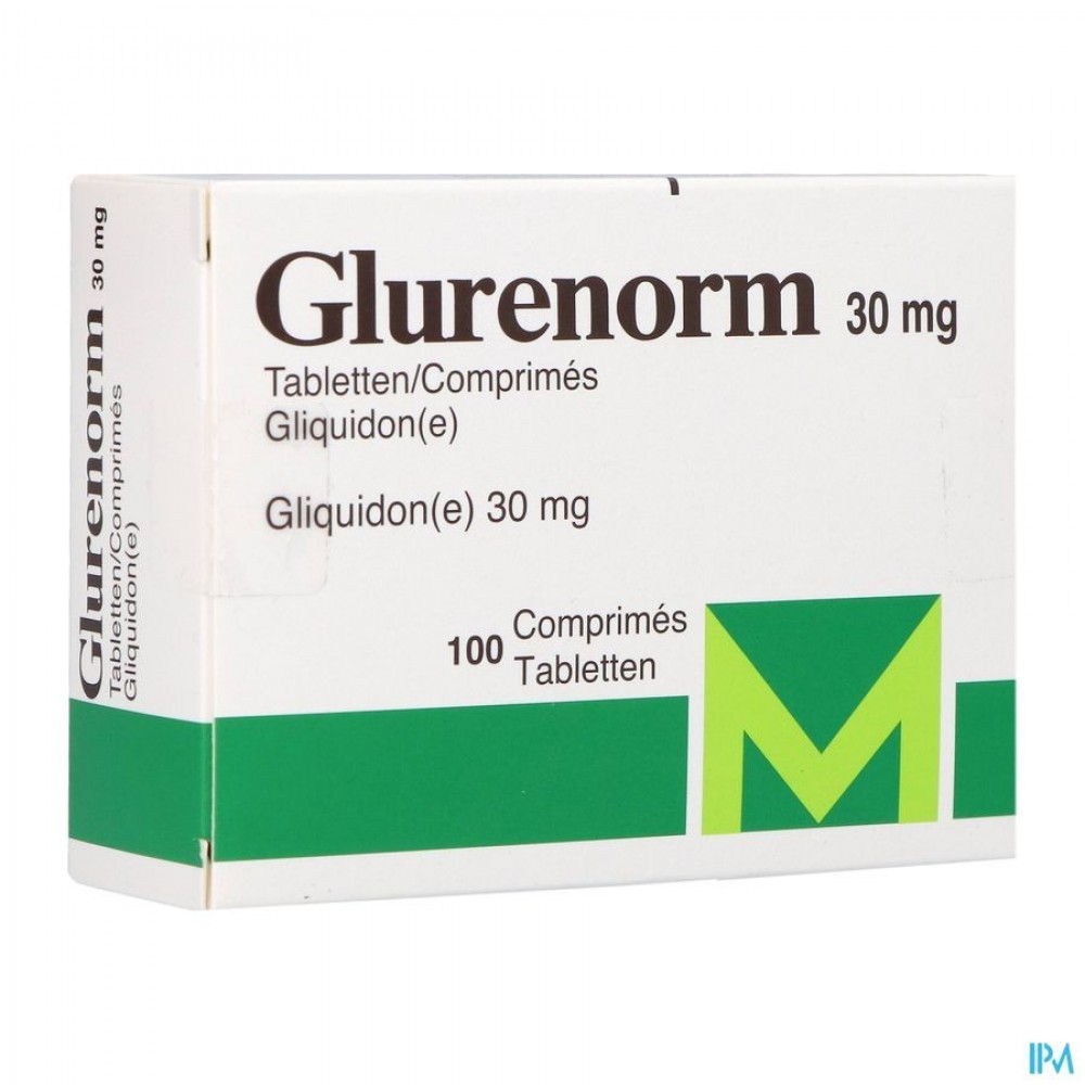 Glurenorm Comp 100 X 30mg | Apotheek Vanderhaegen
