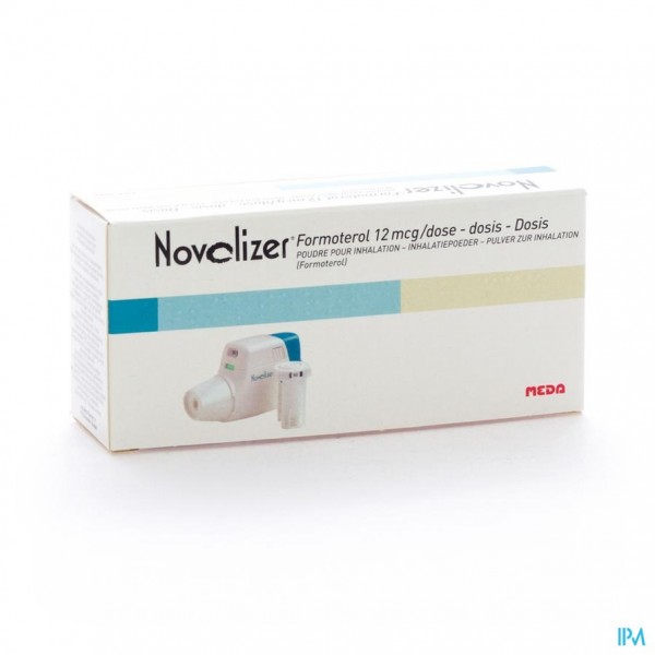 Novolizer Formoterol 12 Mcg Pulv Inhal 60 Doses | Apotheek Vanderhaegen
