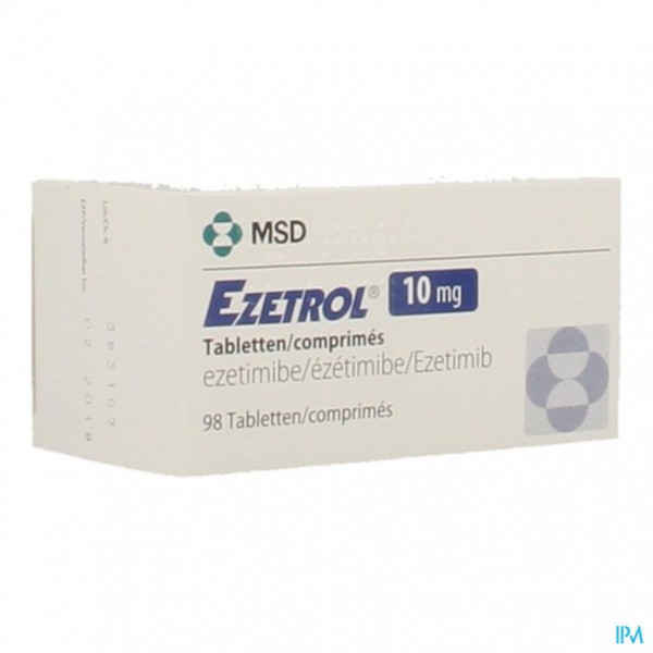 Ezetrol Tabl 98 X 10mg | Apotheek Vanderhaegen