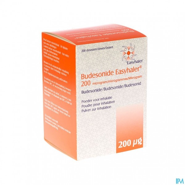 Budesonide Easyhaler Orion Dos Inhal 200x200mcg | Apotheek Vanderhaegen