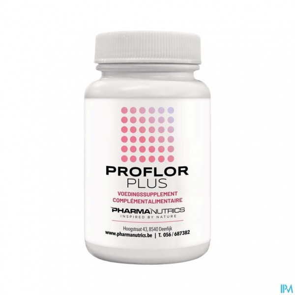 Proflor Plus V-caps 90 Pharmanutrics | Apotheek Vanderhaegen