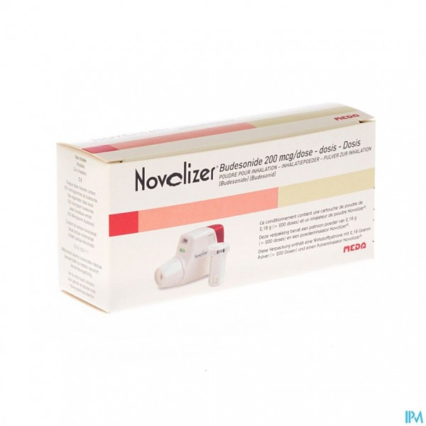 Novolizer Budesonide 200x200 Mcg Pdr Inhal | Apotheek Vanderhaegen